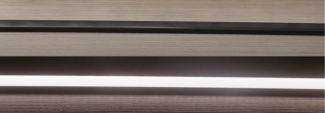 Add Black Aluminum LED Light Diffusers For Your Home Lighting ...