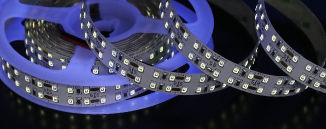 12V 24V 365nm Ultraviolet Light LED Strips - UV Blacklight Tape