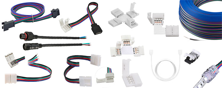 4-Pin RGB LED Strip Lights Parts - superlightingled.com