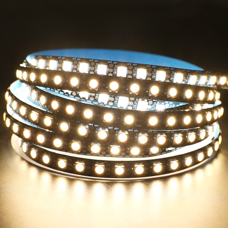 5V SK6812 480 Pixels Indepedently Addressable LED Strip White Warm or Cool