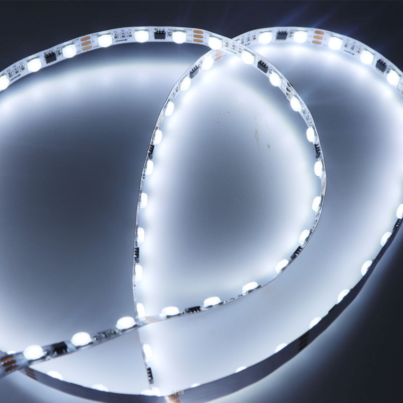 Optical Lens Diffuse Reflection Bright Addressable LED Strip Lights