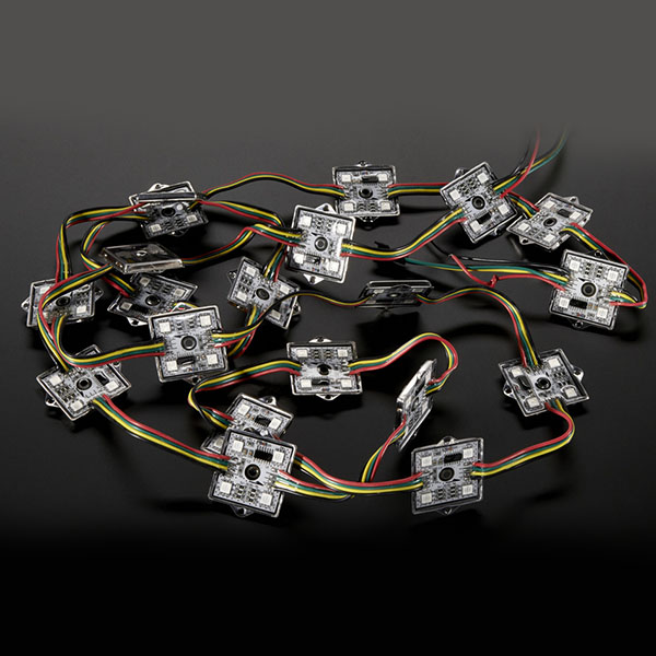 Addressable RGB Pixel Module LED String Lights Outdoor