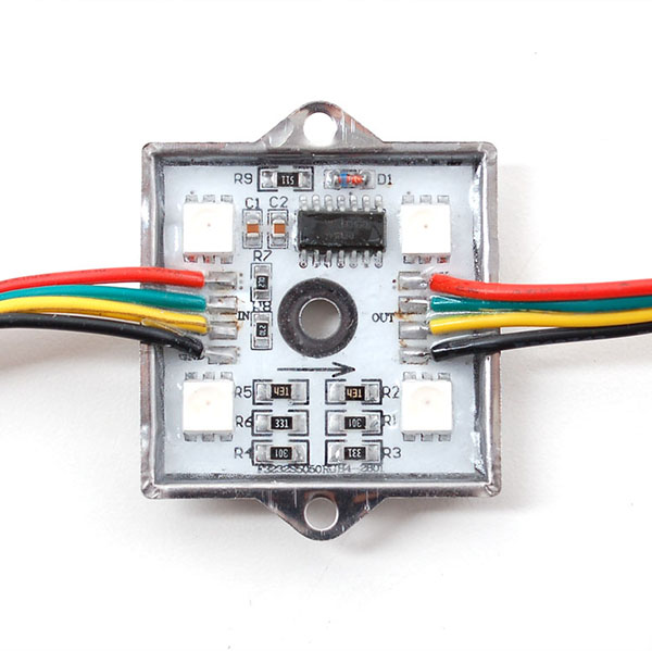 Addressable RGB Pixel Module LED String Lights Outdoor