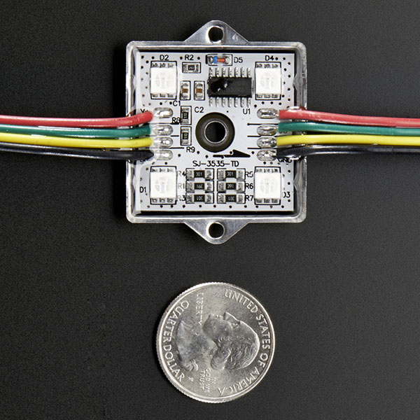 Addressable RGB Pixel Module LED String Lights Outdoor