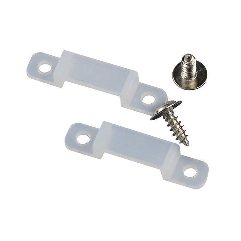 10pcs LED Strip Mounting Brackets With 20 Screws