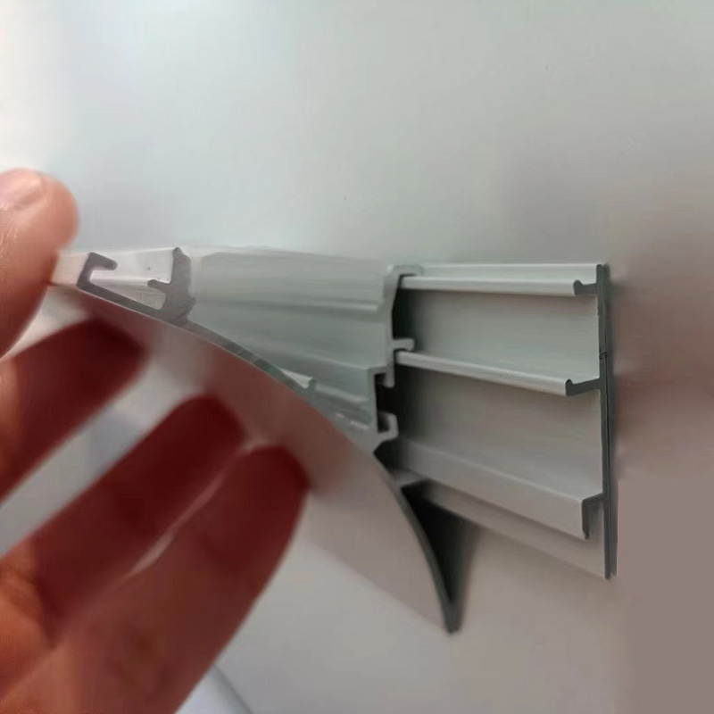 2-Part Surface Mount LED Crown Moulding Lighting Channel White