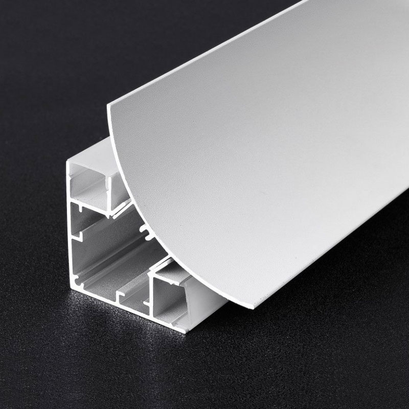 LED Corner Ceiling Narrow Backlit Crown Molding Lighting Profile White