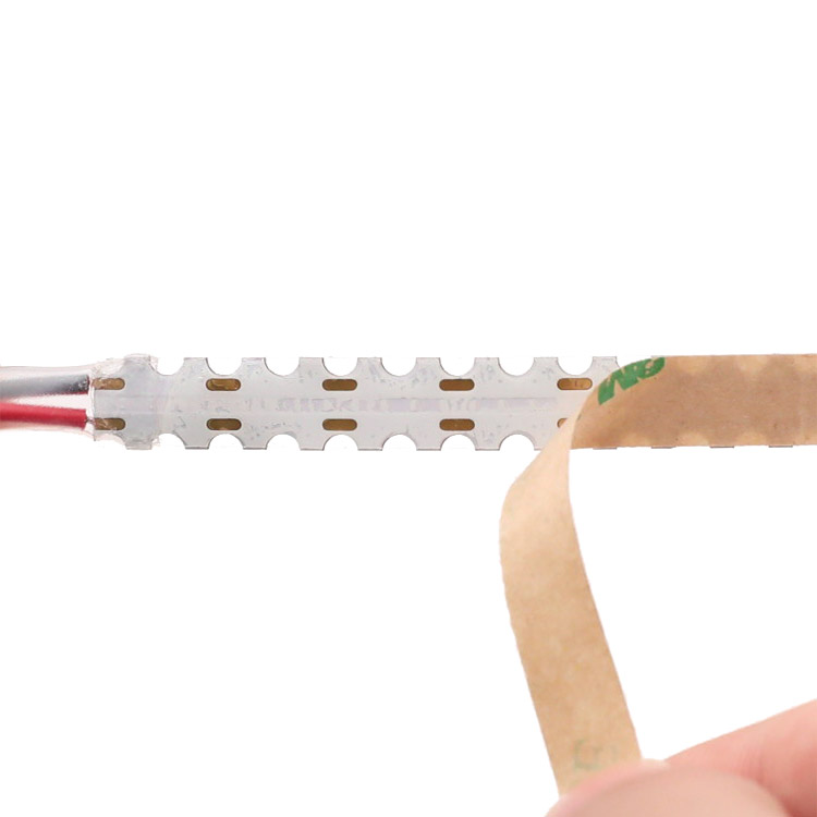 24V 4-Inch Cut 8mm S Serrated Cobra COB LED Strip Dotless Light