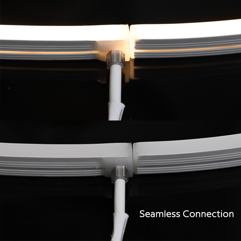 13x13mm Top Emitting Long Run Injection Molding Neon LED Strip Lights