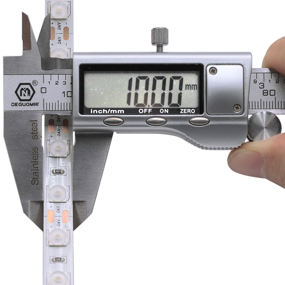 180 Degree Lens Diffuse Reflection 6060SMD White LED Strip