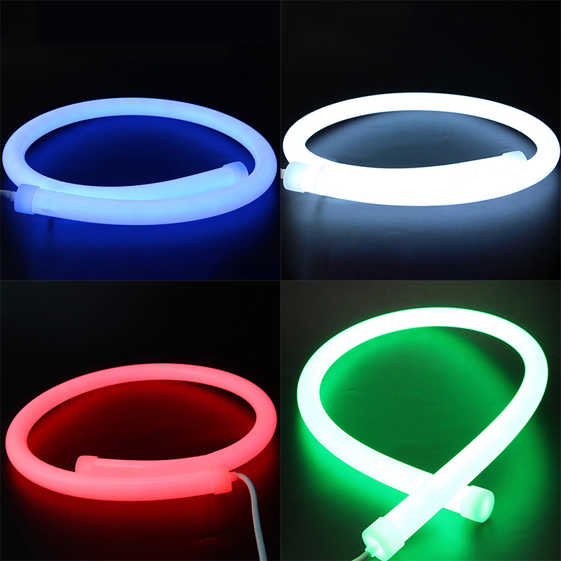 Φ22mm 360° Round White Silicone LED Strip Diffuser
