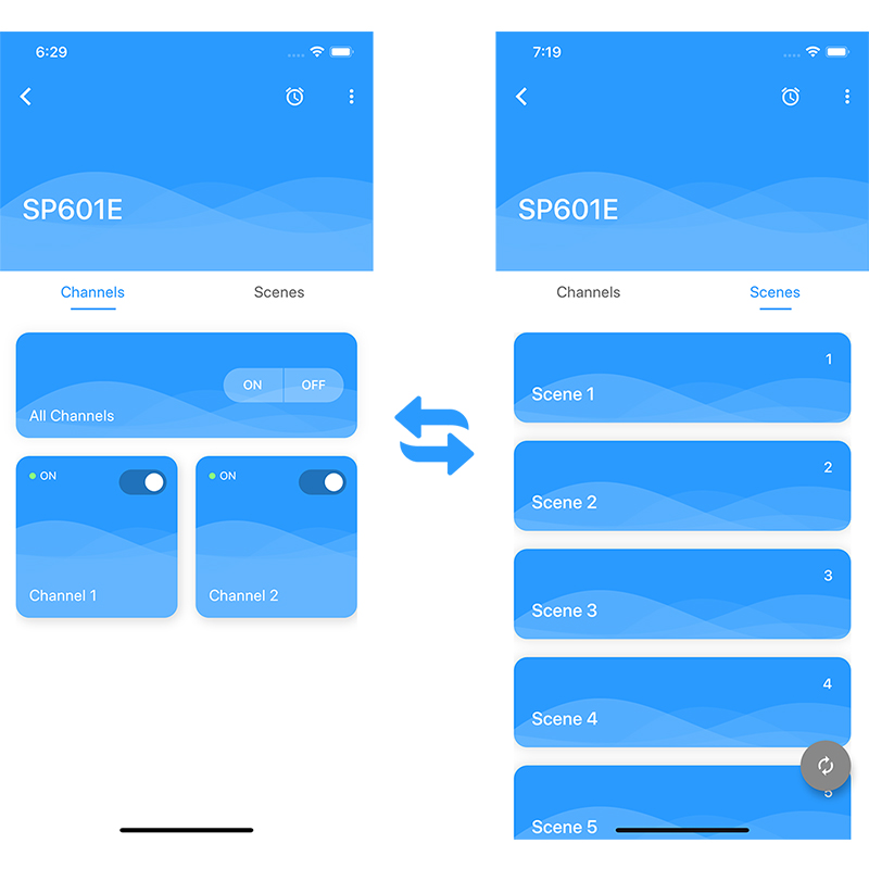 SP601E 2CH Bluetooth RF Music SPI LED Controller