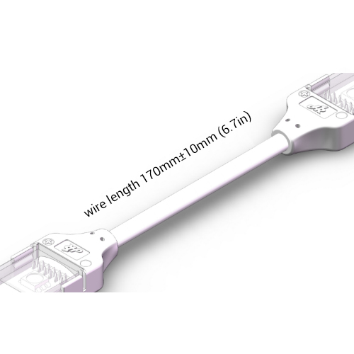 6 Pin Waterproof Connector For RGBCW Led SMD Strip Light [WPACC-SMD-BTB ...