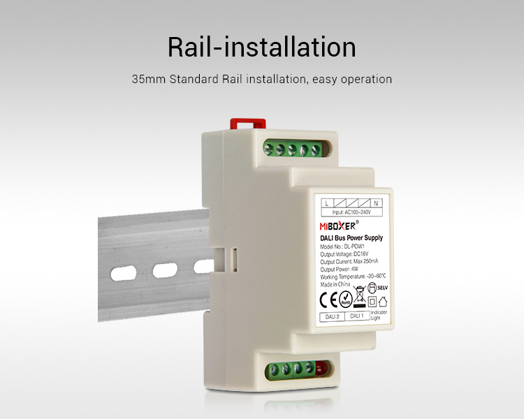 DL-POW1 DALI Bus Power Supply (DIN Rail) [DL-POW1]