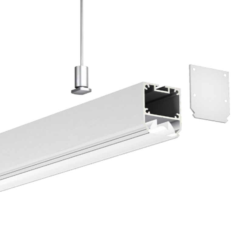 10 Degree LED Strip Suspended Ceiling Spotlight Lense Diffuser Profile