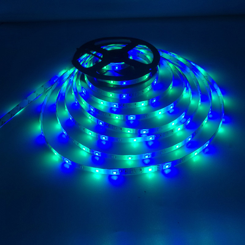 DC12V 32.8ft/10M 60leds/m 3528RGB Epoxy Flexible Car Decorative LED ...