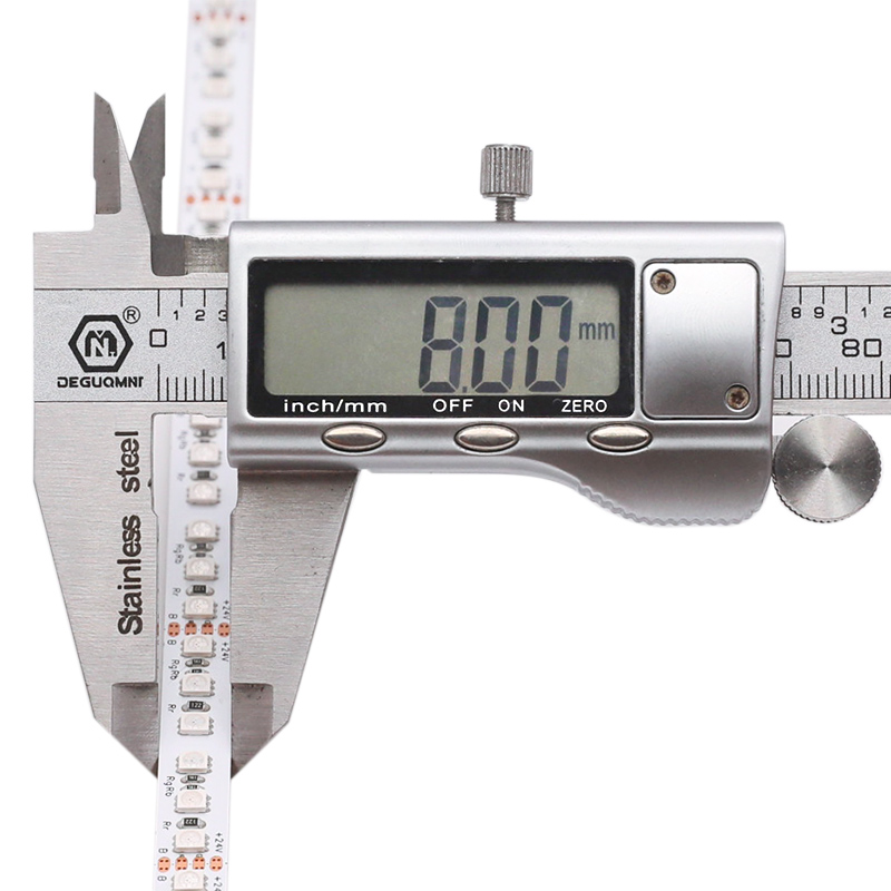 8mm 2835 RGB LED Strip Light 168LEDs/m Highest Density