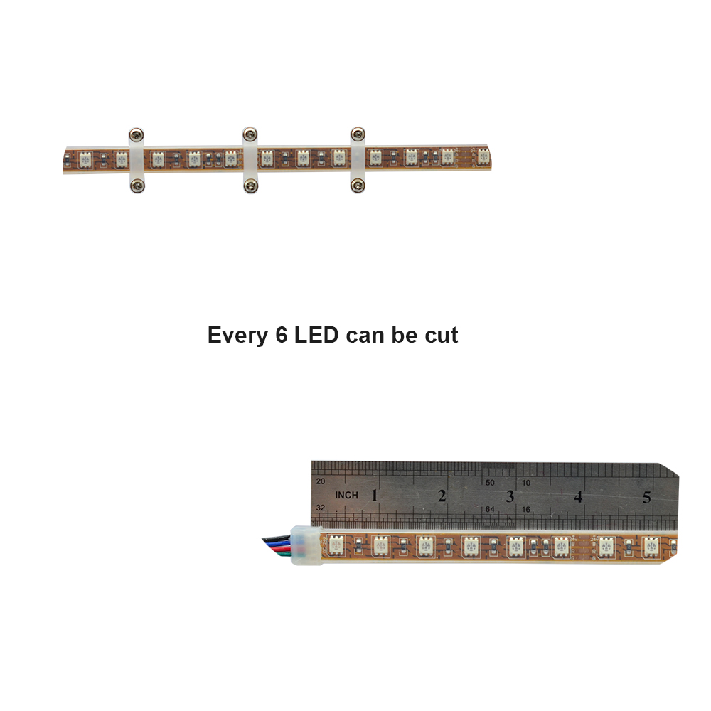 60LEDs/m 300LEDs Outdoor IP67 5050 RGB Strip Lights