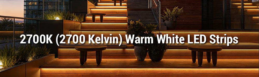 2700K Warm White LED Strip Lights | SuperLightingLED