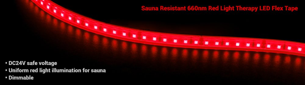 Spec Sheet - FSLSAUNA-660nm-IP68
