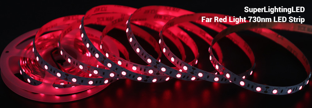 Standard 5050 LED Far Red 730nm Light Strip